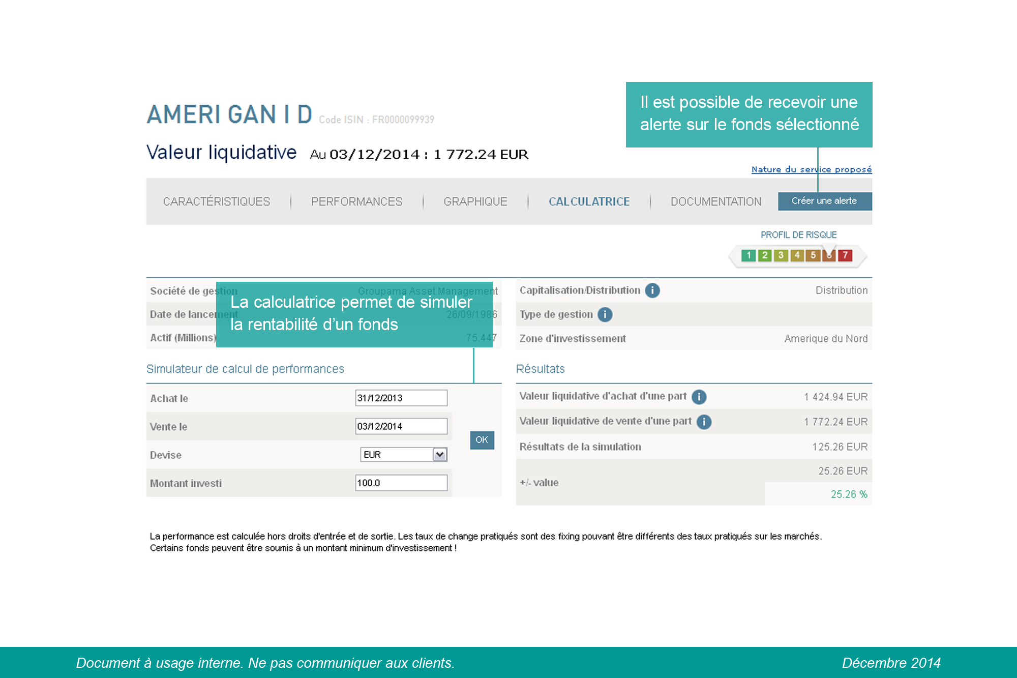 Tutoriel - Performance OPCVM